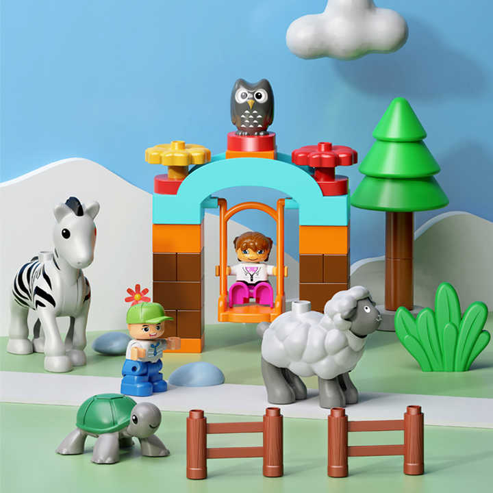 FEELO Ocean Zoo Building Blocks - Educational Fun for Kids
