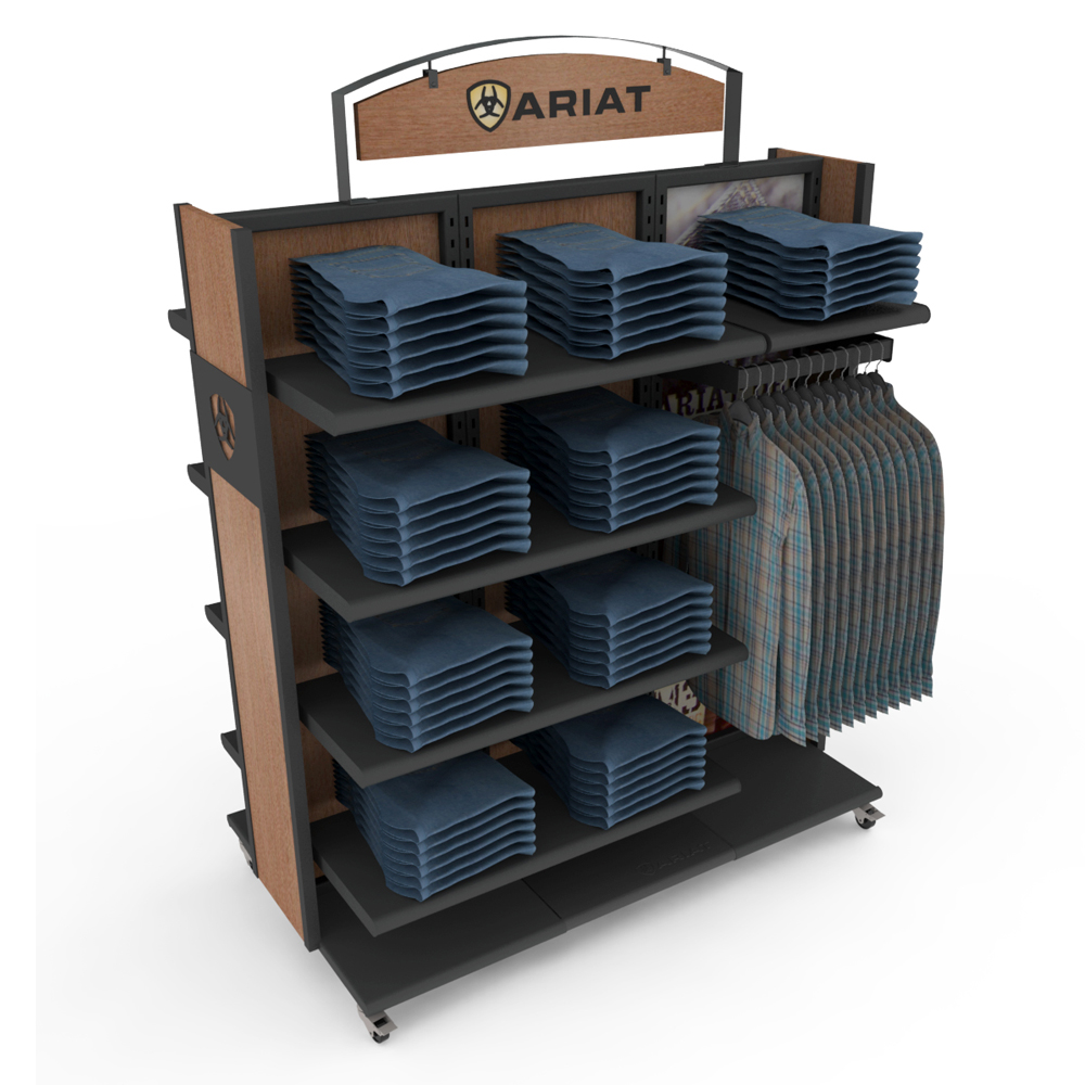 Shop Fitting - Elegant Clothing Display Racks for Retail