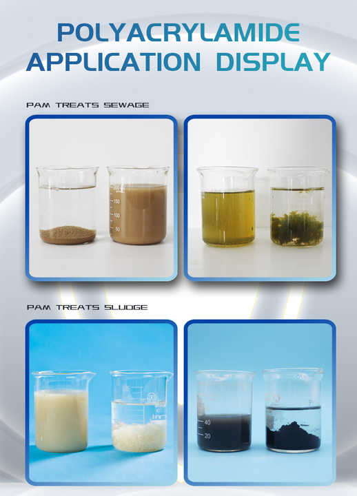 Cationic Polyacrylamide Polymer Powder Polyacrylamide Sludge Dewatering ...