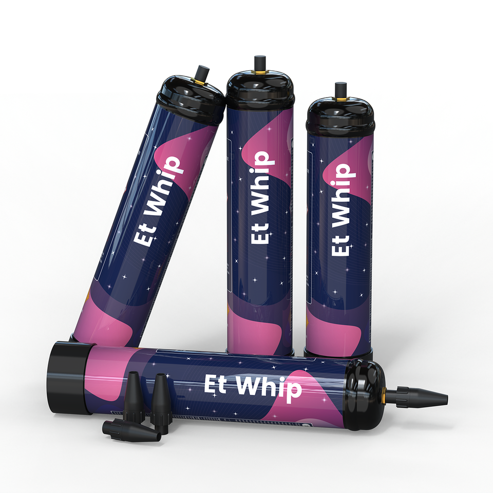 2026 Popular Et Whip High CO2 Dessert Tools Cream Gas Tank Factory ...