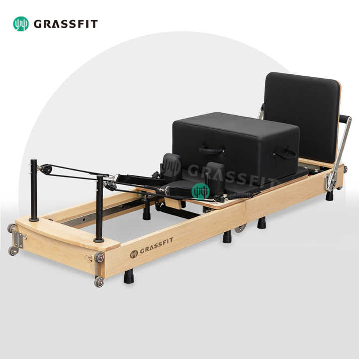 Foldable Pilates Reformer - Multi-Functional Core Training