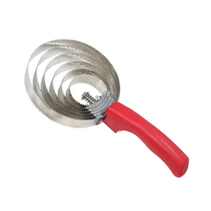 Curry Comb for Cattle - Reversible Stainless Steel Grooming Tool