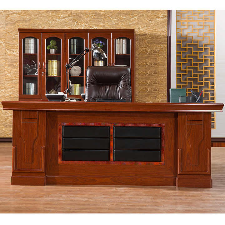 Shop Our Wooden Veneer Office Table Designs - Eco-Friendly & Stylish