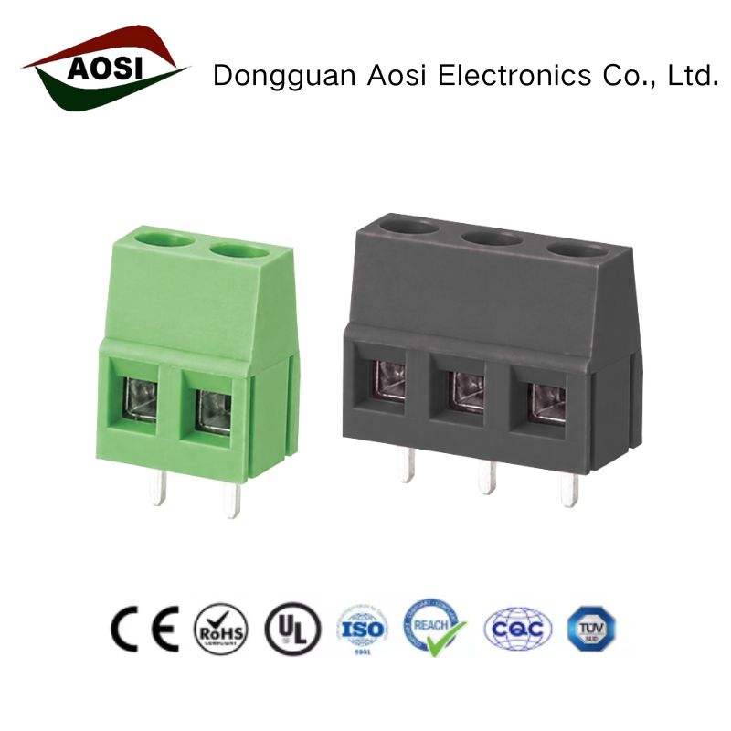 AOSI FET2.5-04 Black Green Pcb Screw Terminal Block| Alibaba.com