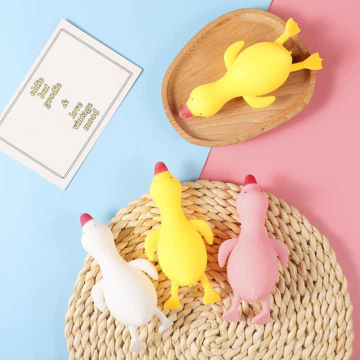 Cute Duck Squeeze Toy with New Design Stretchy Stress Relief Fidget ...