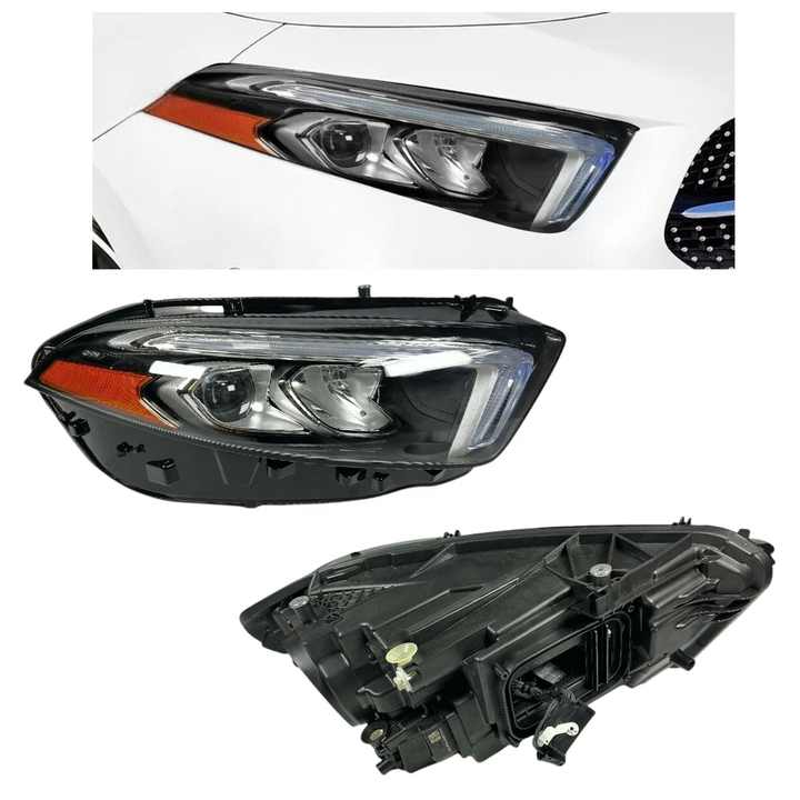 W177 X177 A-Class Headlight USA Type HeadLamp 2019-2023 OEM 1779065102 ...