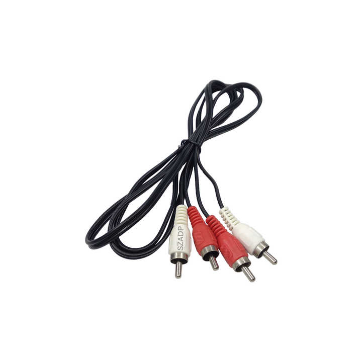 High Quality AV Composite Cable Male to Male 3 RCA Audio Cable Plug ...
