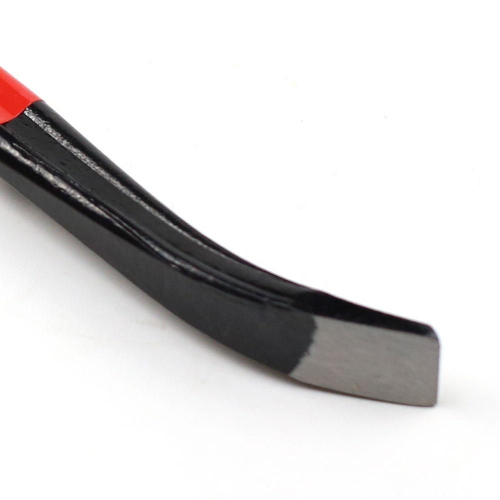 Heavy Duty Reinforced Flat Shank Body Wrecking Bar Pry Bar Grooved ...