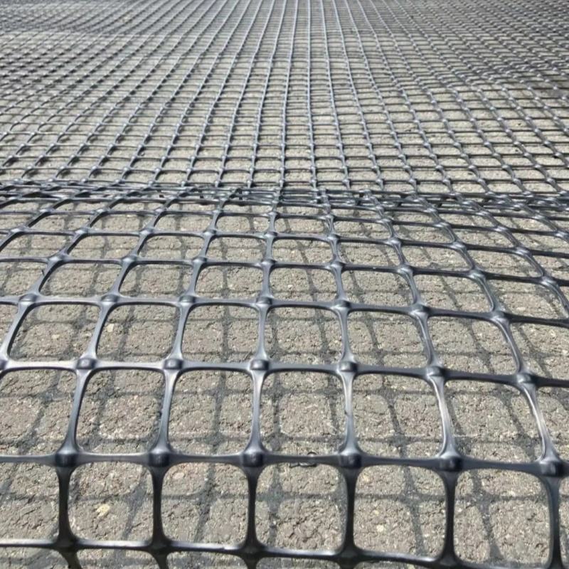 Biaxial Geogrid, a Civil Engineering Material Used for Road Foundation ...