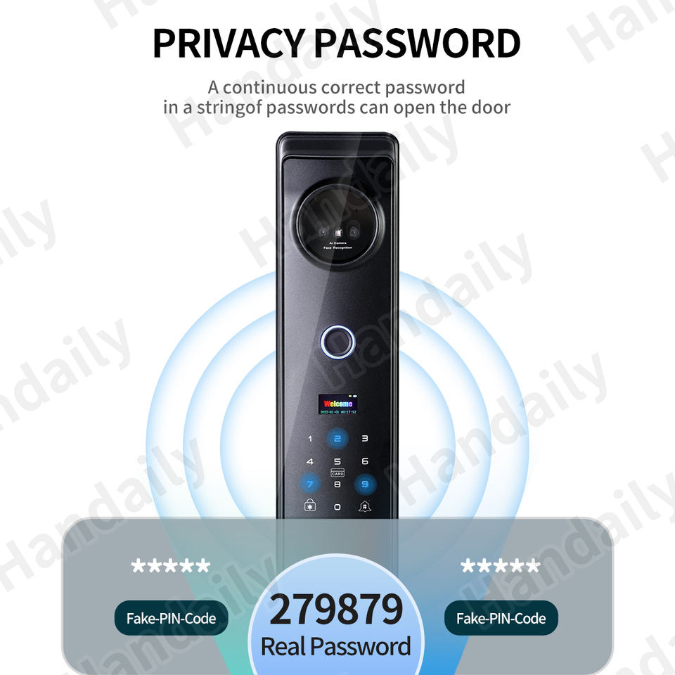 HanDaily Video Intercom 3D Face Recognition Video Intercom Tuya Wifi ...