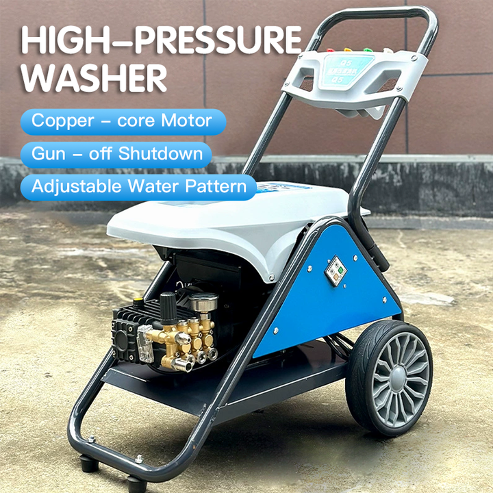 Industrial Pressure Washer Electric Pressure Washer Machine Commercial High Pressure Cleaner Jet ...