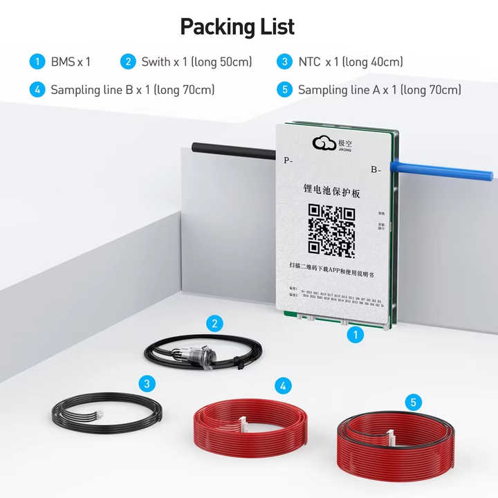JK BMS PCB Board Active Balance BMS 60A BMS 24S Lifepo4 for Lithium ...