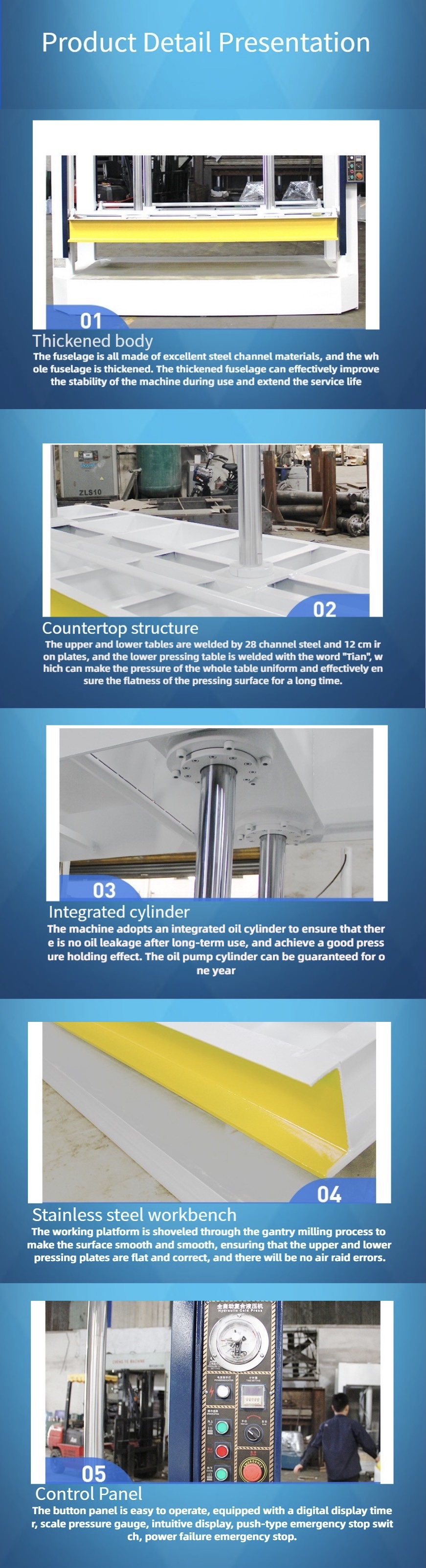 Cold press machine - plywood pre-press machine