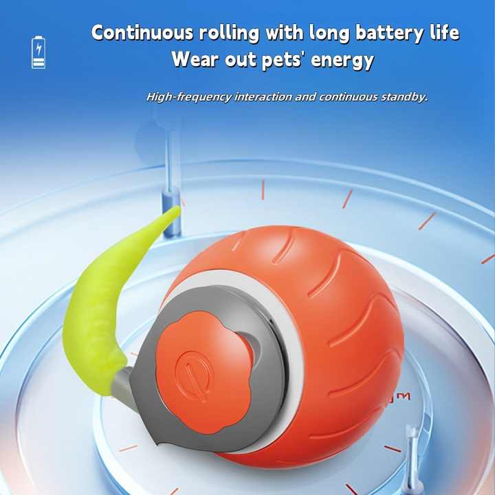 Automatic Cat Teaser Ball - Fun & Exercise for Indoor Cats