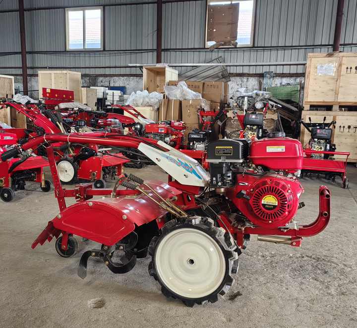 9HP Gasoline Engine Micro Tiller - High Productivity Farm Machine