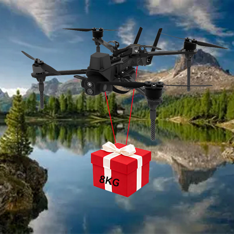 AI Tracking 15-inch FPV Drone Long Range Drone 10-15km Load Capacity ...