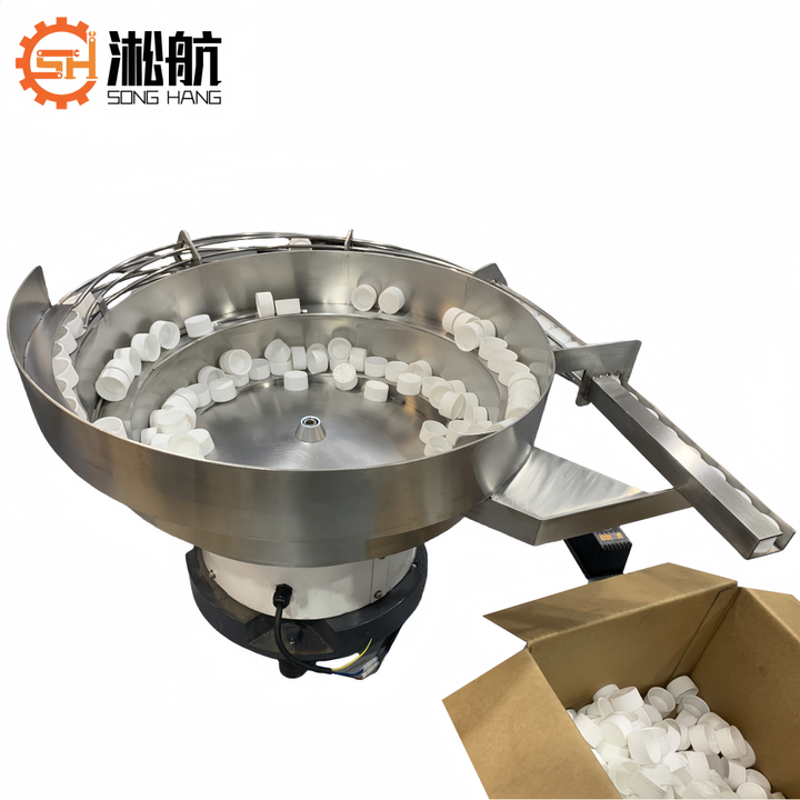 Bottle Cap Automatic Packaging Line Feeding System Vibratory Bowl ...