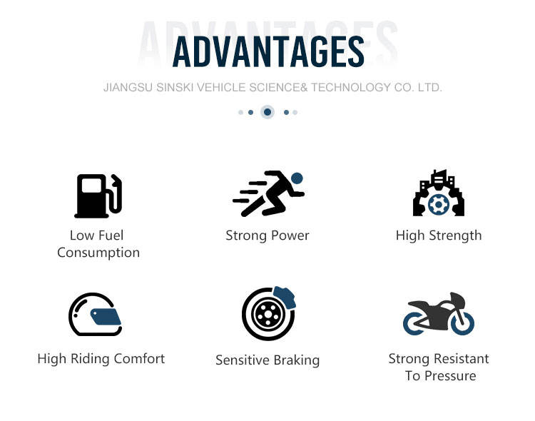 Sinski Factory Price Off-Road 350Cc 450Cc Chopper Gas Powered ...