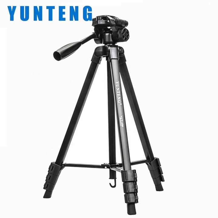 YUNTENG VCT-696 180cm Aluminum Fluid Head Professional Tripod Stand for ...