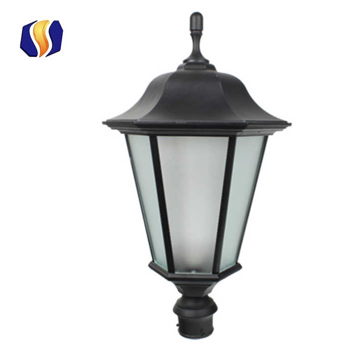 Cast Aluminum Street Lamp Post Head Garden Light Fixture