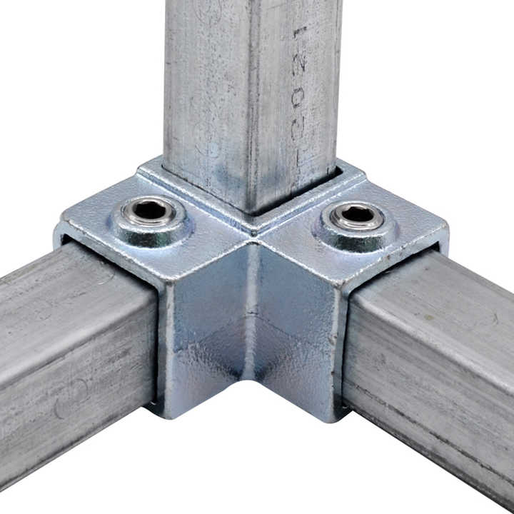 Square Tube Connector Key Clamp Fittings - Durable & Versatile