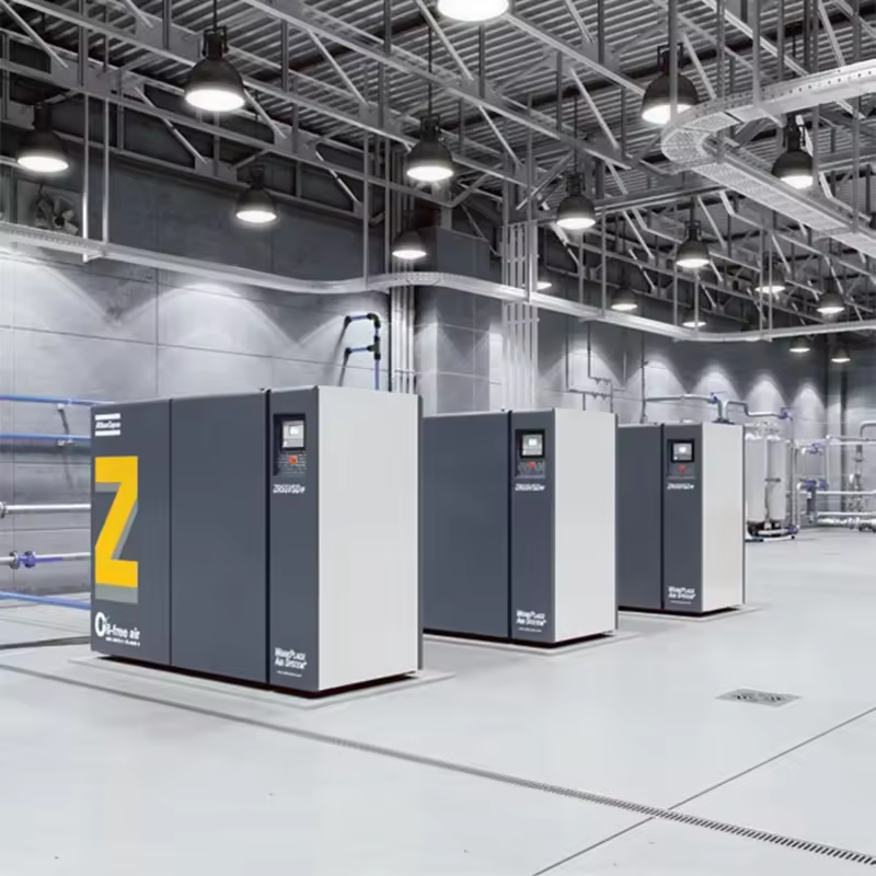 Atlas Copco Oil-Free Screw Compressors - Reliable Air Solutions