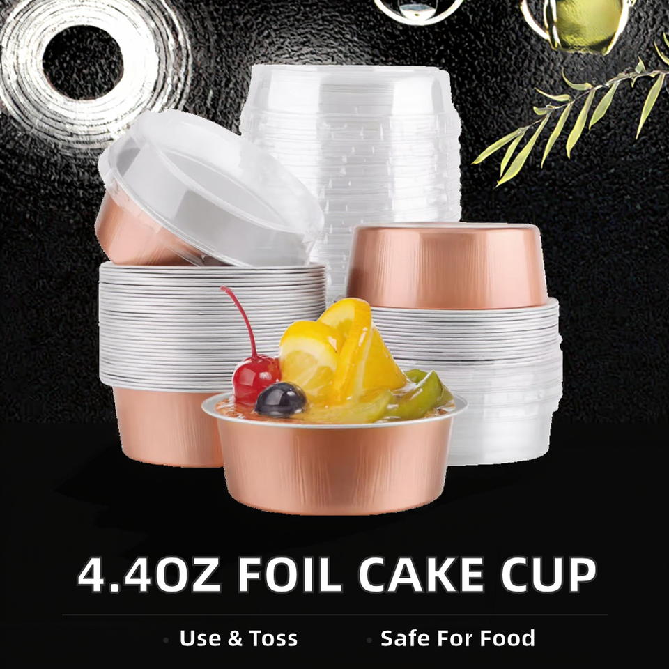Baking Mold, Pudding Cup, air Fryer, Oven, Aluminum Foil, Cake Cup ...