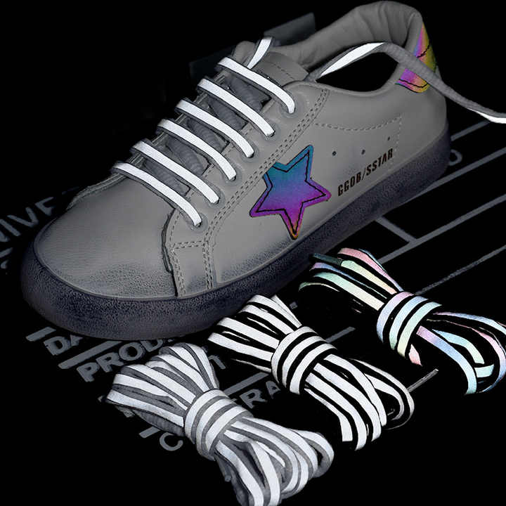 Rastaclat Shoelaces - Durable, Reflective, and Versatile