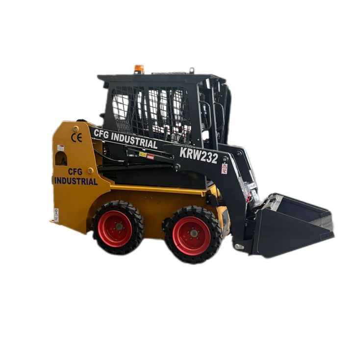 2024 KRW232 Wheel Skid Steer Loader - 1ton Farm Use Efficiency