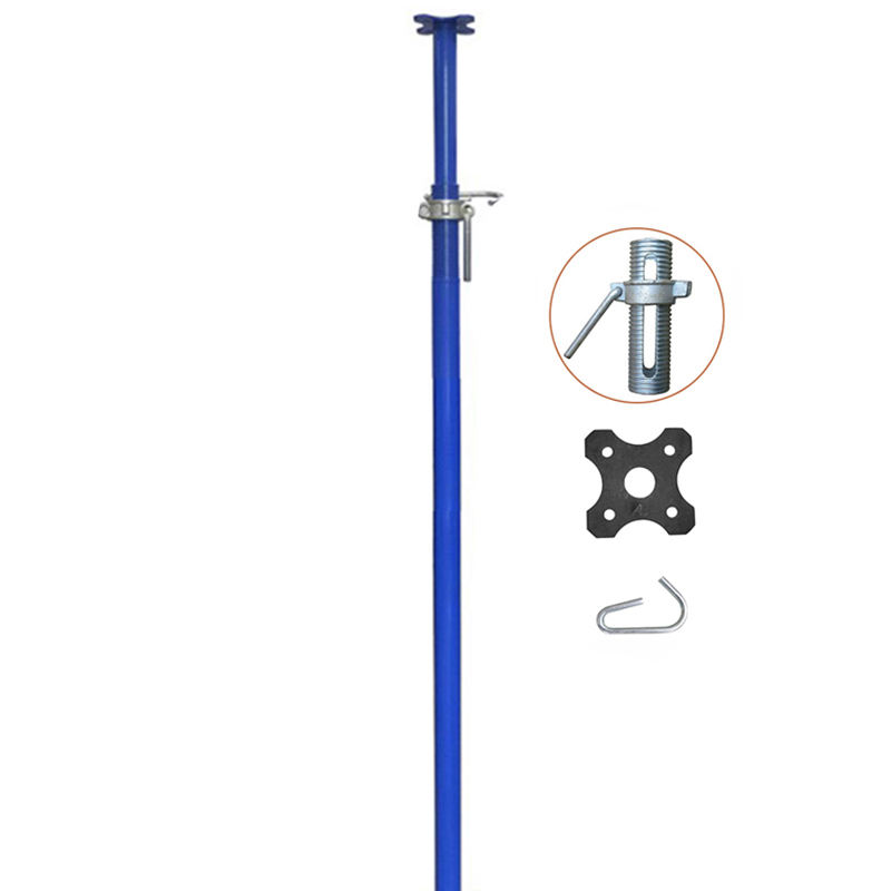 Construction Metal Heavy Duty Adjustable Shoring Posts Adjustable Steel ...
