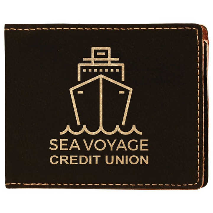 Hot Selling Personalized Custom Logo Card Holder Wallet Vintage High ...