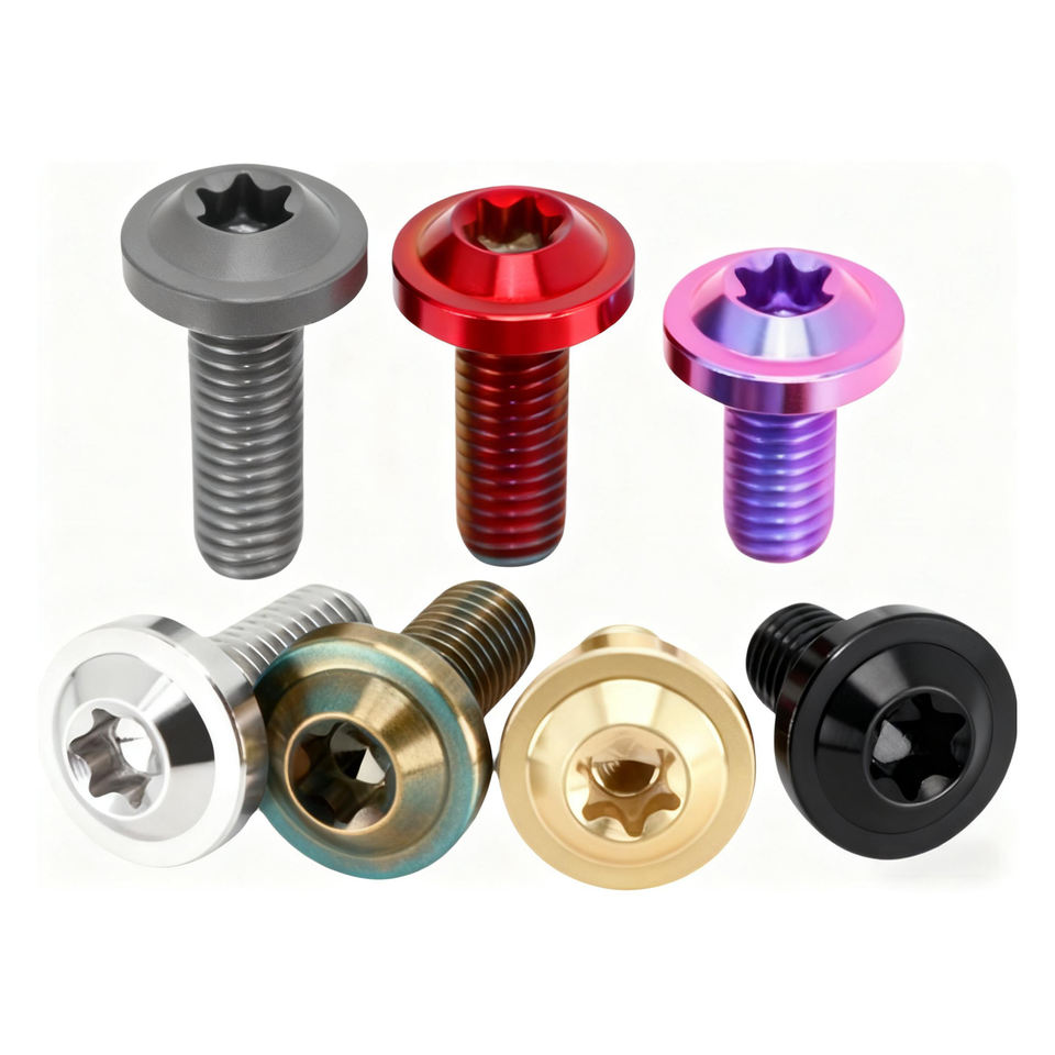 TOBO Titanium Disc Head Torx Flange Bolt with Lightweight Design for ...
