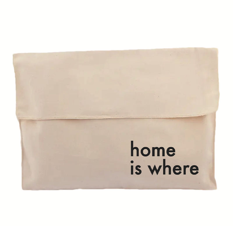 Customized Eco Friendly White Beige Canvas Envelope Dust Pouch Gift ...