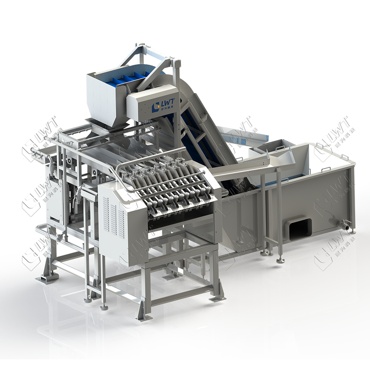 LWT Fully Automatic Fish Head Tail Cutter Auto-Feeding System Efficient ...