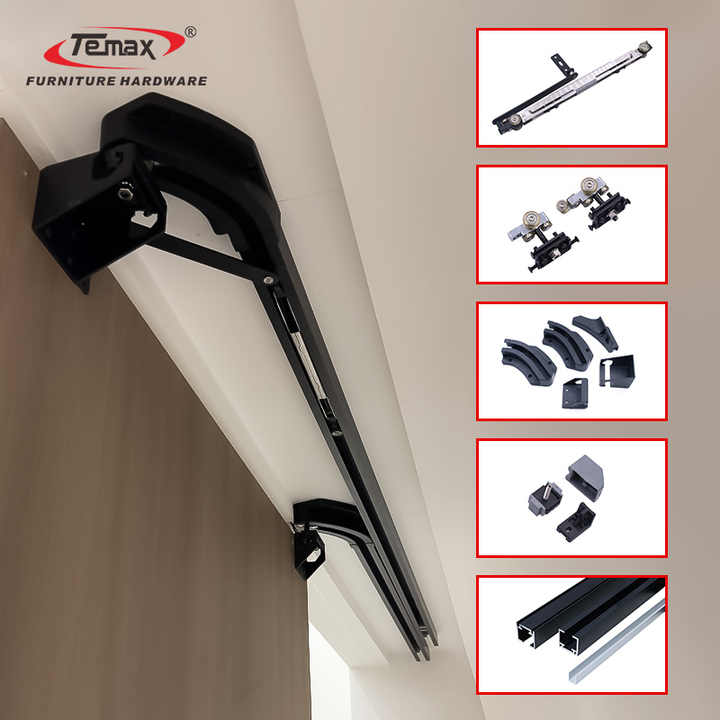 Temax BS02 Interior Door Flush Sliding System - 20-70kg Capacity
