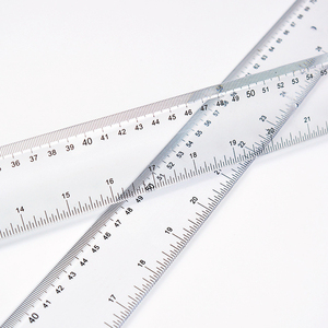Wholesale clear pvc flexible plastic ruler With Appropriate Accuracy ...