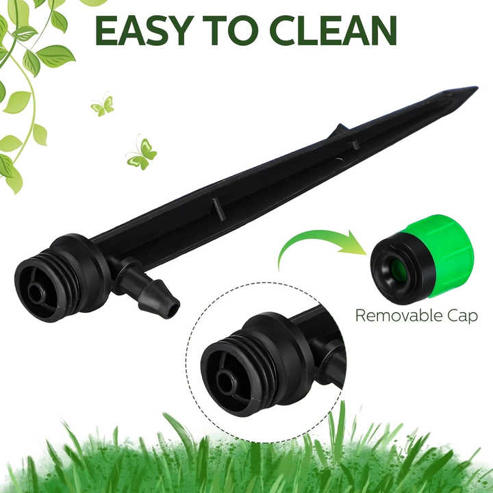 Micro spray adjustable 360 degree full circular water flow nozzle, used ...
