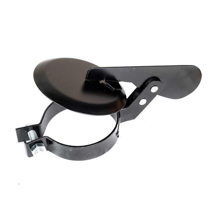 Black Coated Steel Engine Muffler Exhaust Pipe Rain Cap for Generator