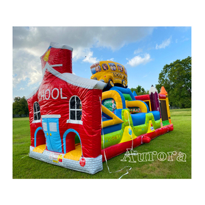 Fun bus inflatable castle For Ultimate Enjoyment - Alibaba.com