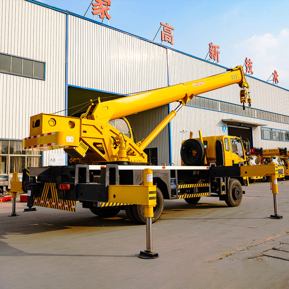 JQCM Newest DONGFENG 15Ton Hydraulic Truck Crane High Efficiency ...