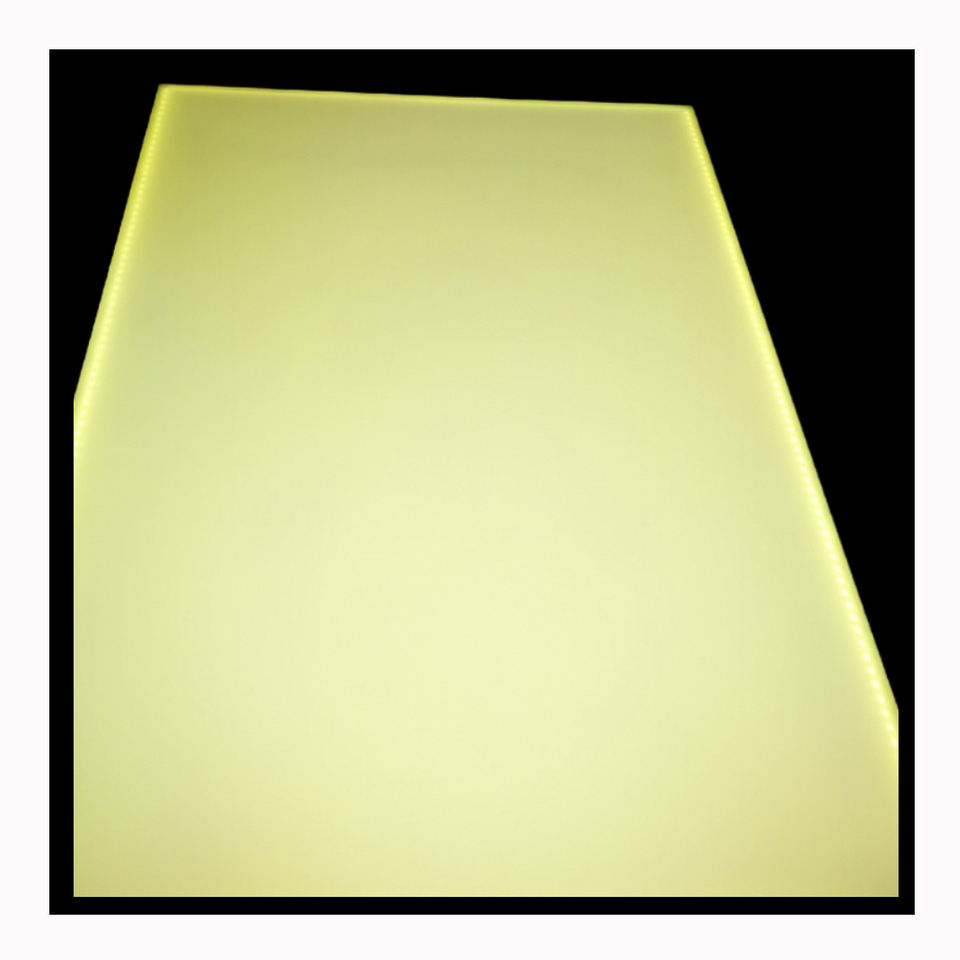 Modern PMMA Acrylic Translucent LED Backlight Panel RGB | Custom ...