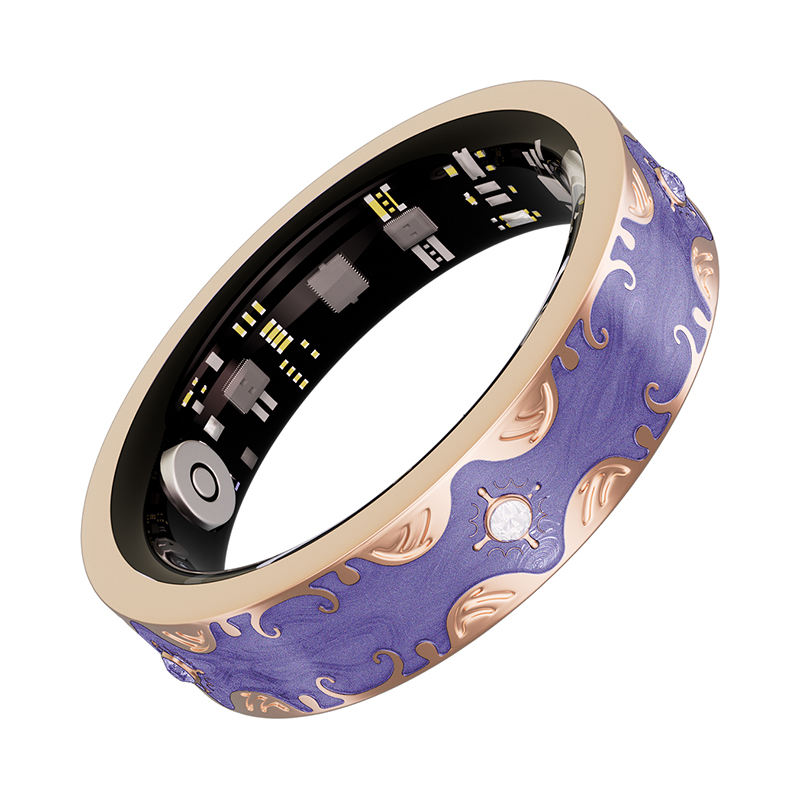 V10 Smart Ring Exclusive Design 2026 with Charging case Heart Rate ...