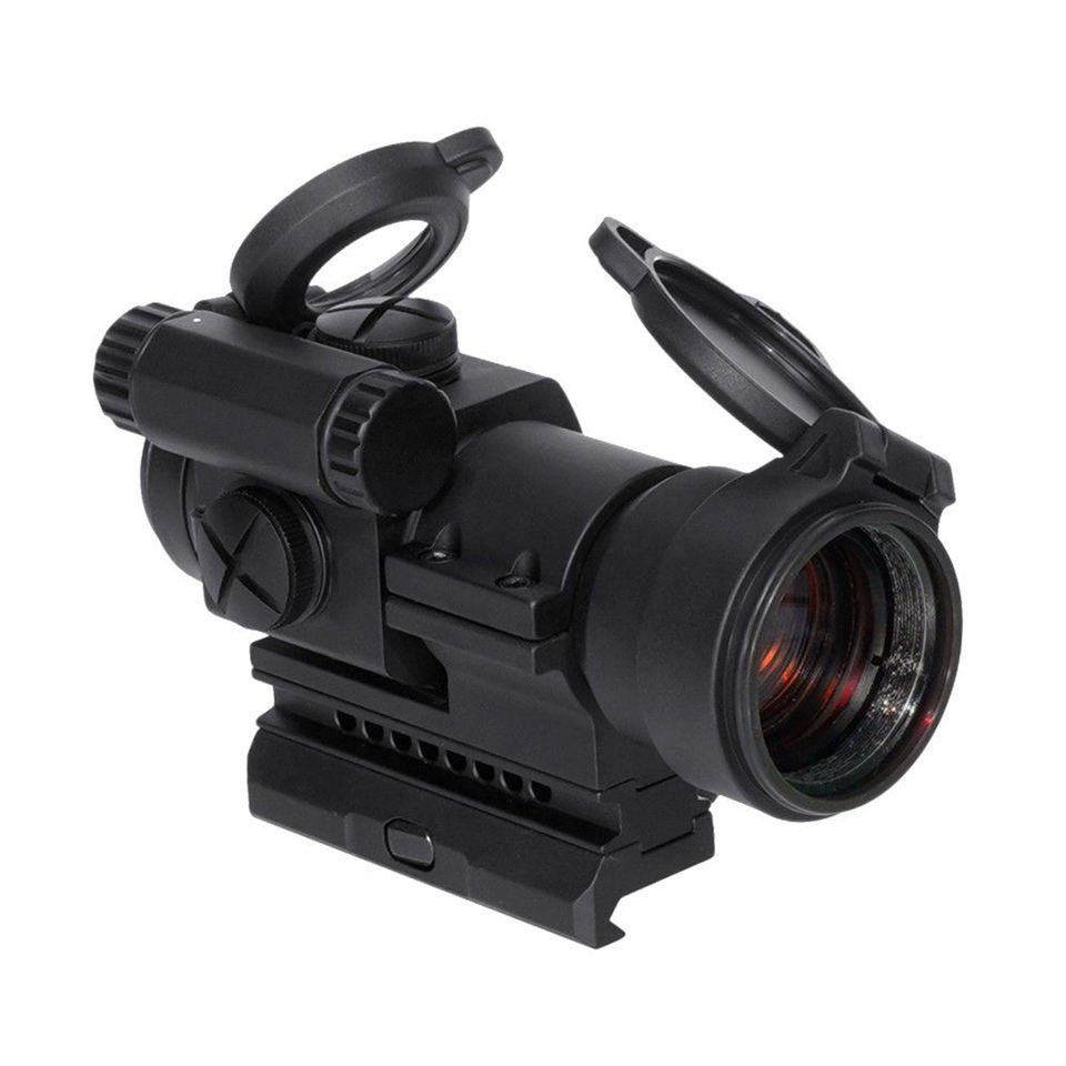Optic Pro Red Dot Reflex Sight 1x Magnification Hunting Compact Scope ...