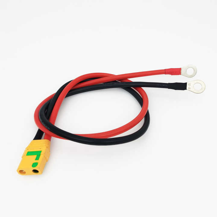 Amass XT60 Female Connector to Eye M8 O Ring Copper Terminal Adapter ...
