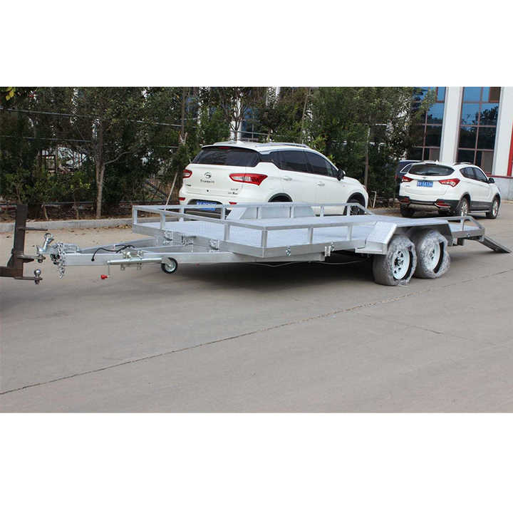 Semi-reboque de alumínio e aço para carros e motocicletas Trailers ...