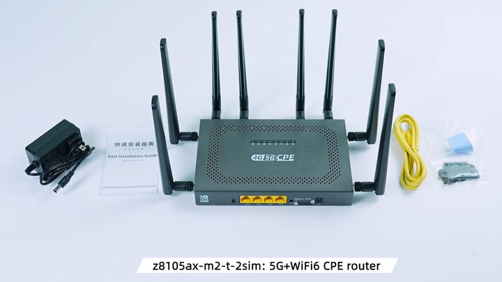 Unlocked Openwrt 5G Router High Speed Router 5G Wifi6 4G 5G CPE Wifi ...