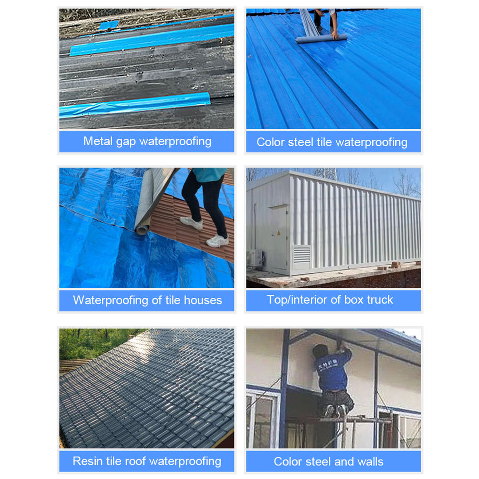 Senmeite Color Steel Self-Adhesive Roof Waterproof Membrane 30m Length ...