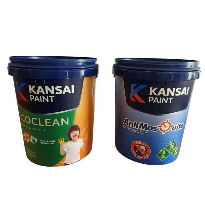 IML Label in Mold Sticker for PP Plastic Paint Bucket