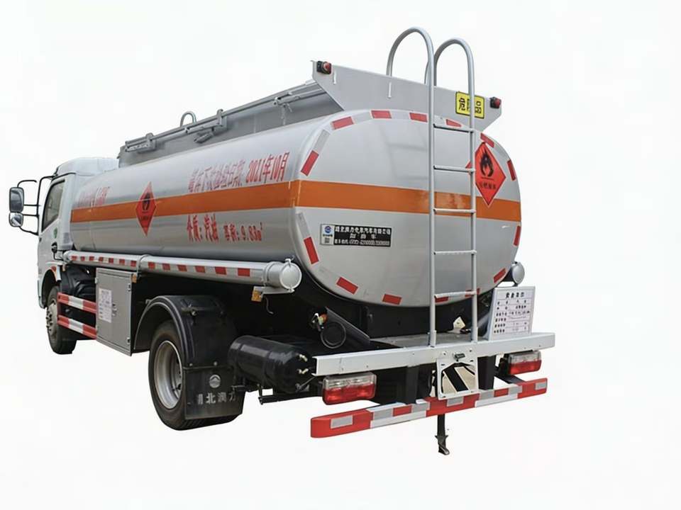 New Type of diesel Tanker Truck Mobile Fuel Transportation 10cbm Fuel ...