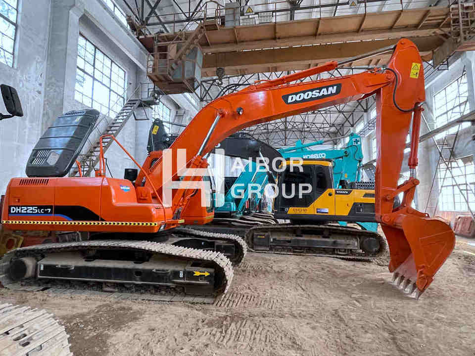 DOOSAN DH225-7 Used Excavator Used Doosan 225 Excavator DH225 DX225LC ...
